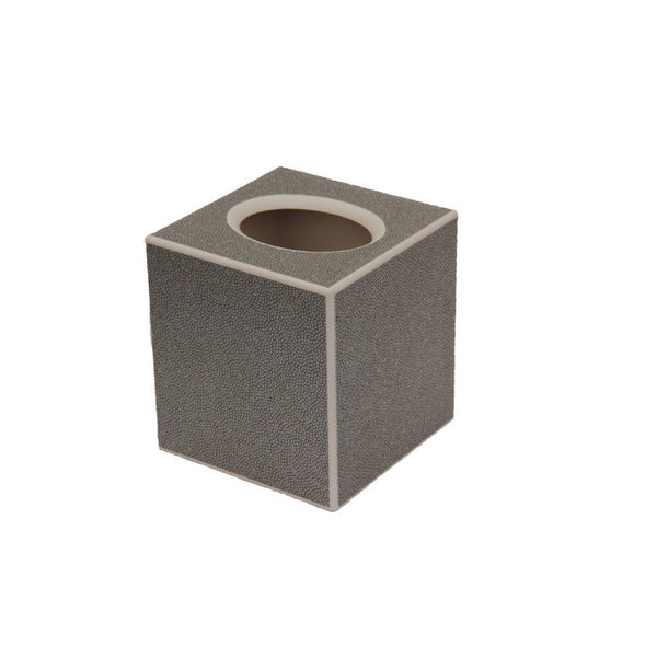 Bespoke Shagreen Tissue Box Grey – Rarity-Giftware